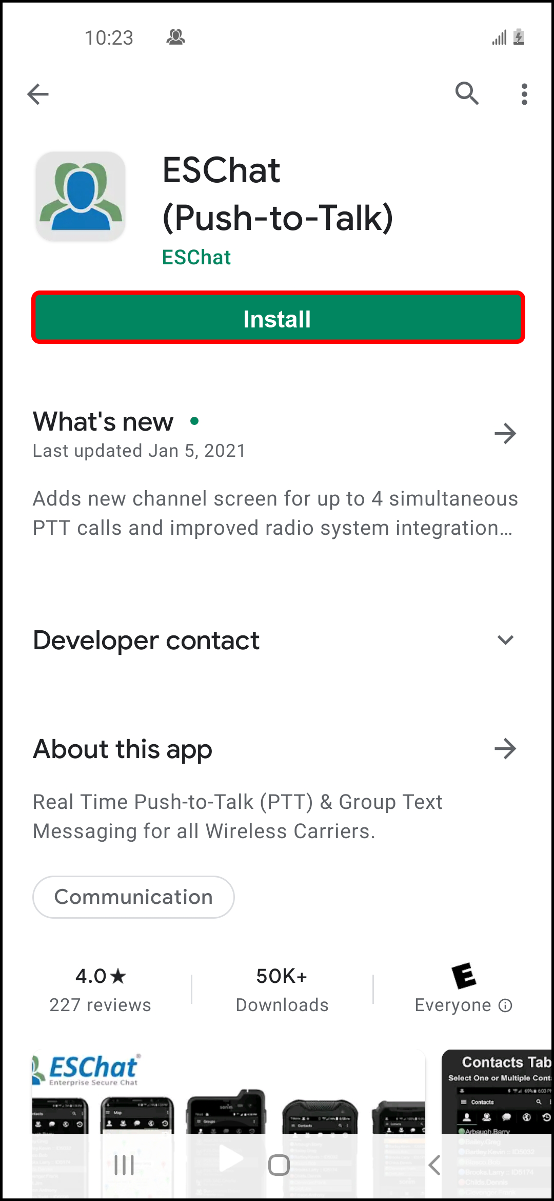Activate ESChat – ESChat