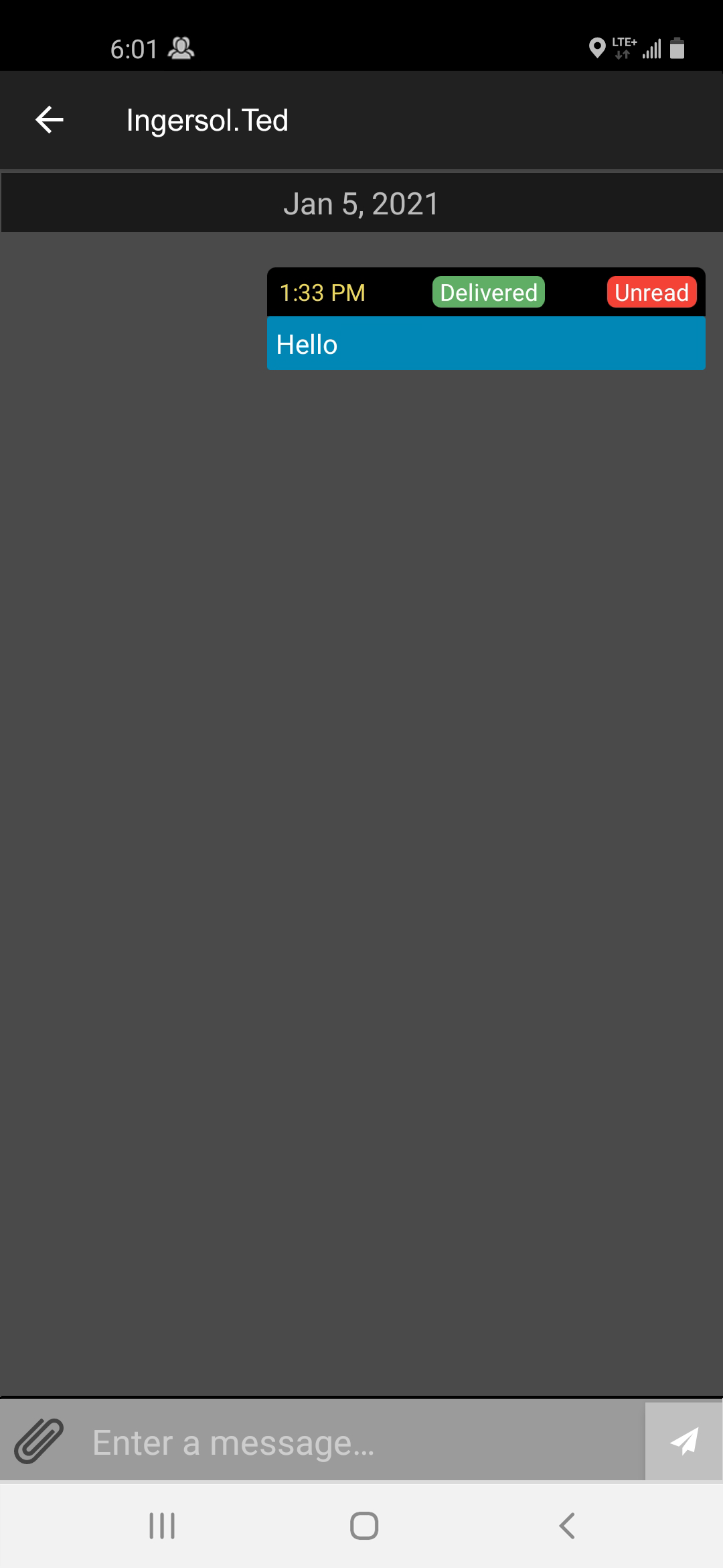 Overview of Messages – ESChat