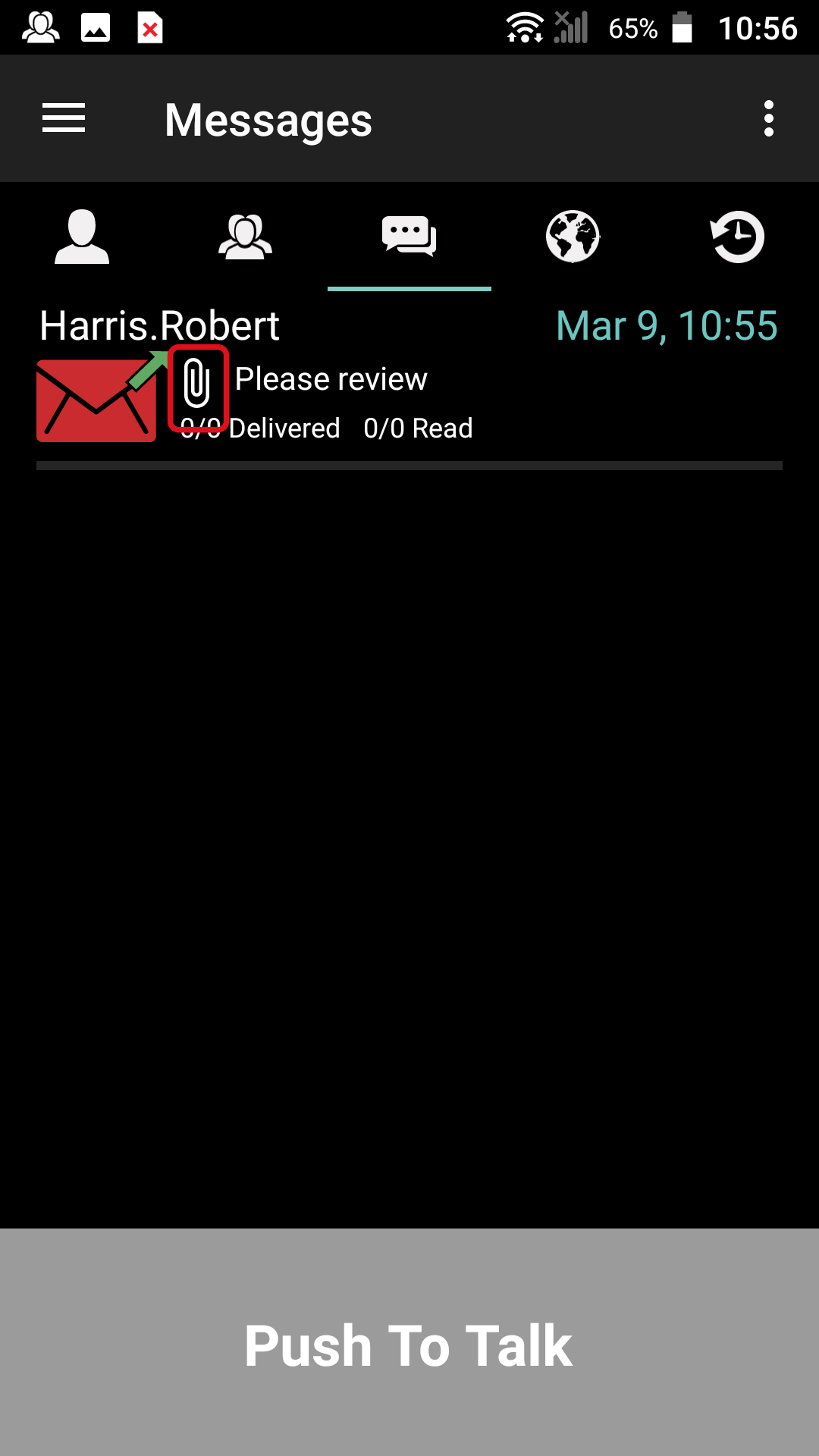 Overview of Messages – ESChat