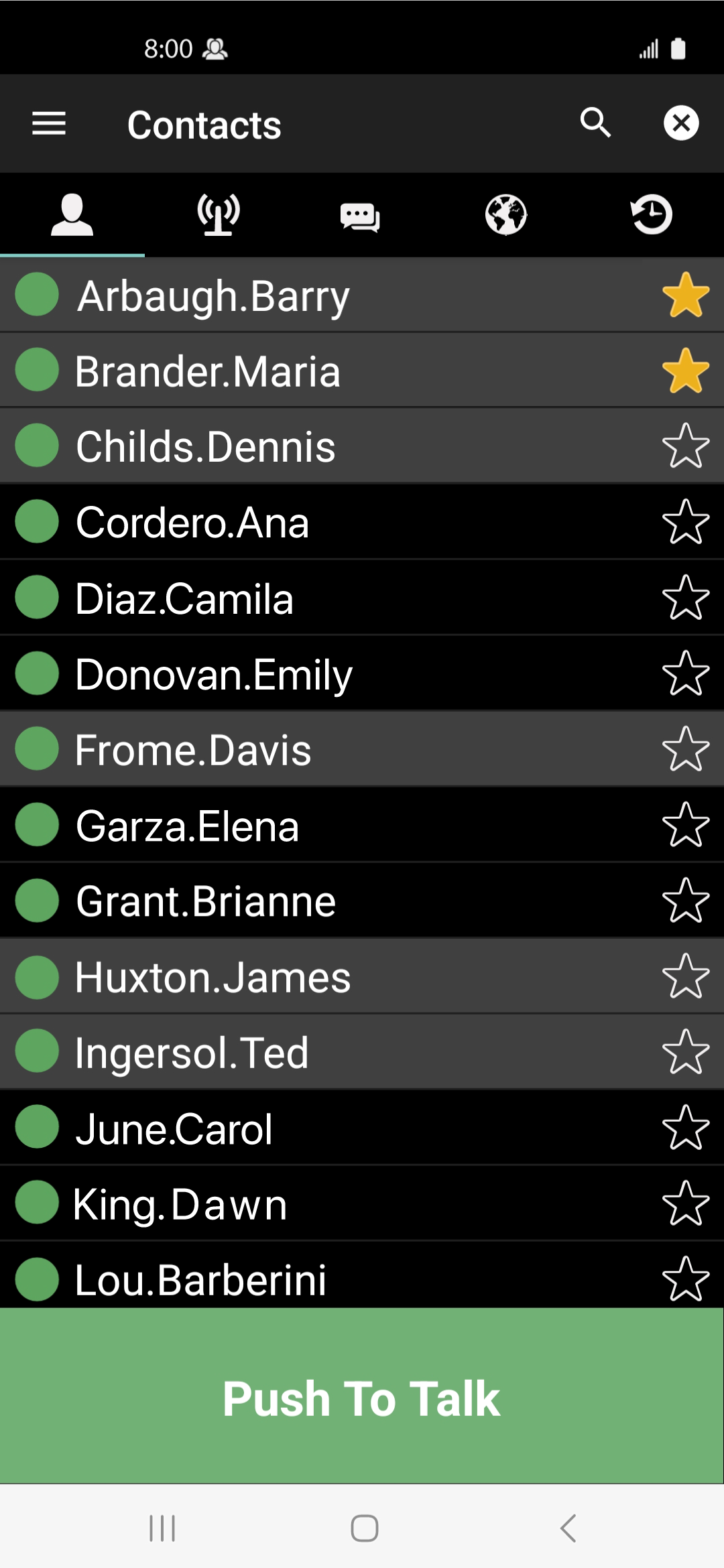 Ad hoc Barge Calls – ESChat