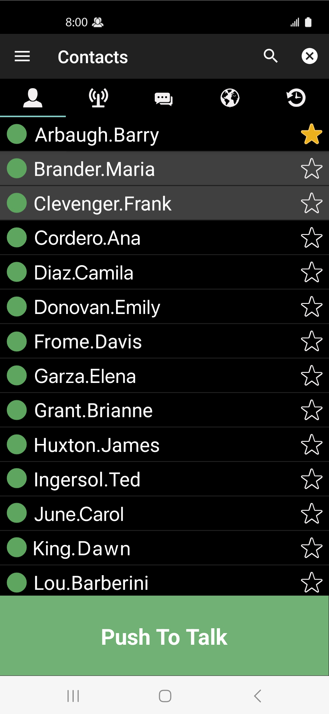 Ad hoc Barge Calls – ESChat