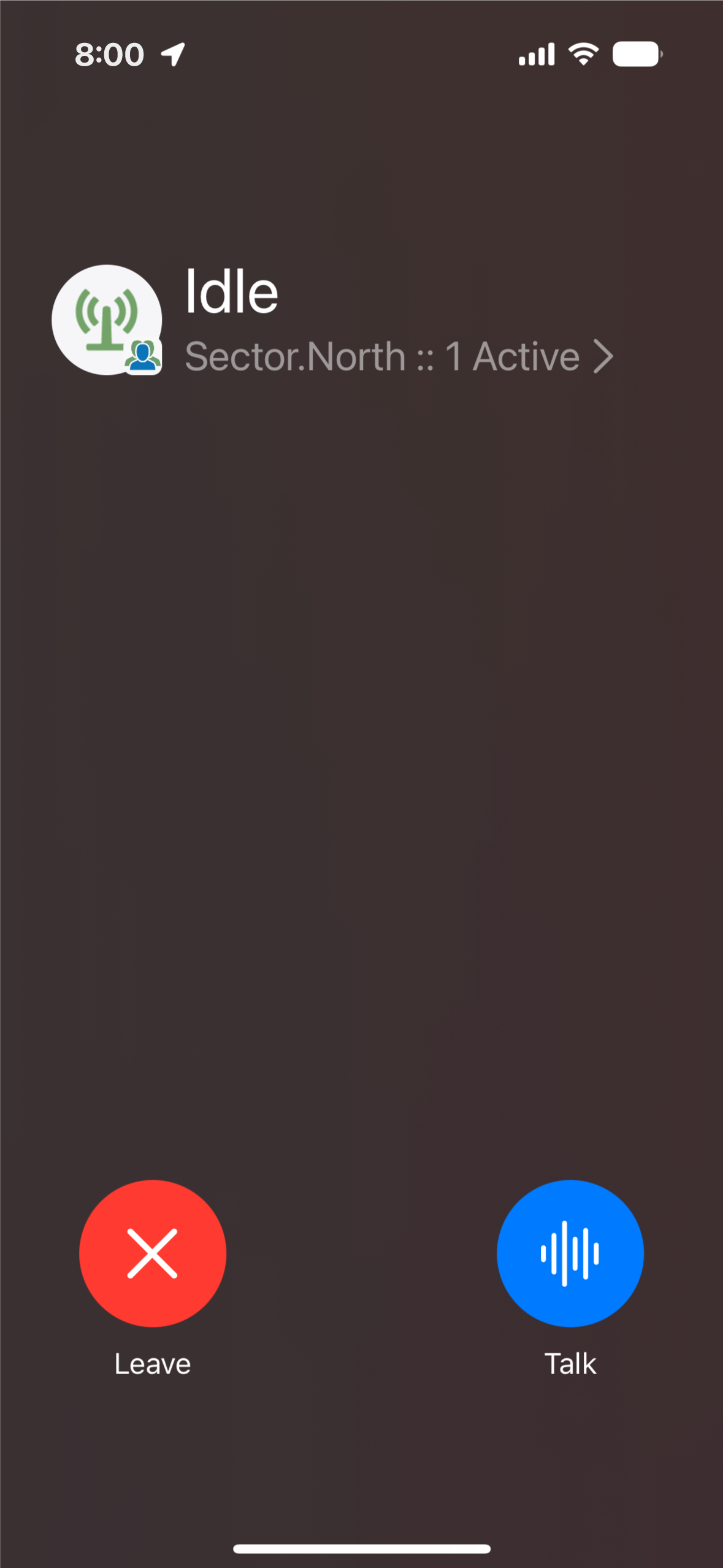 iOS PTT System Interface – ESChat