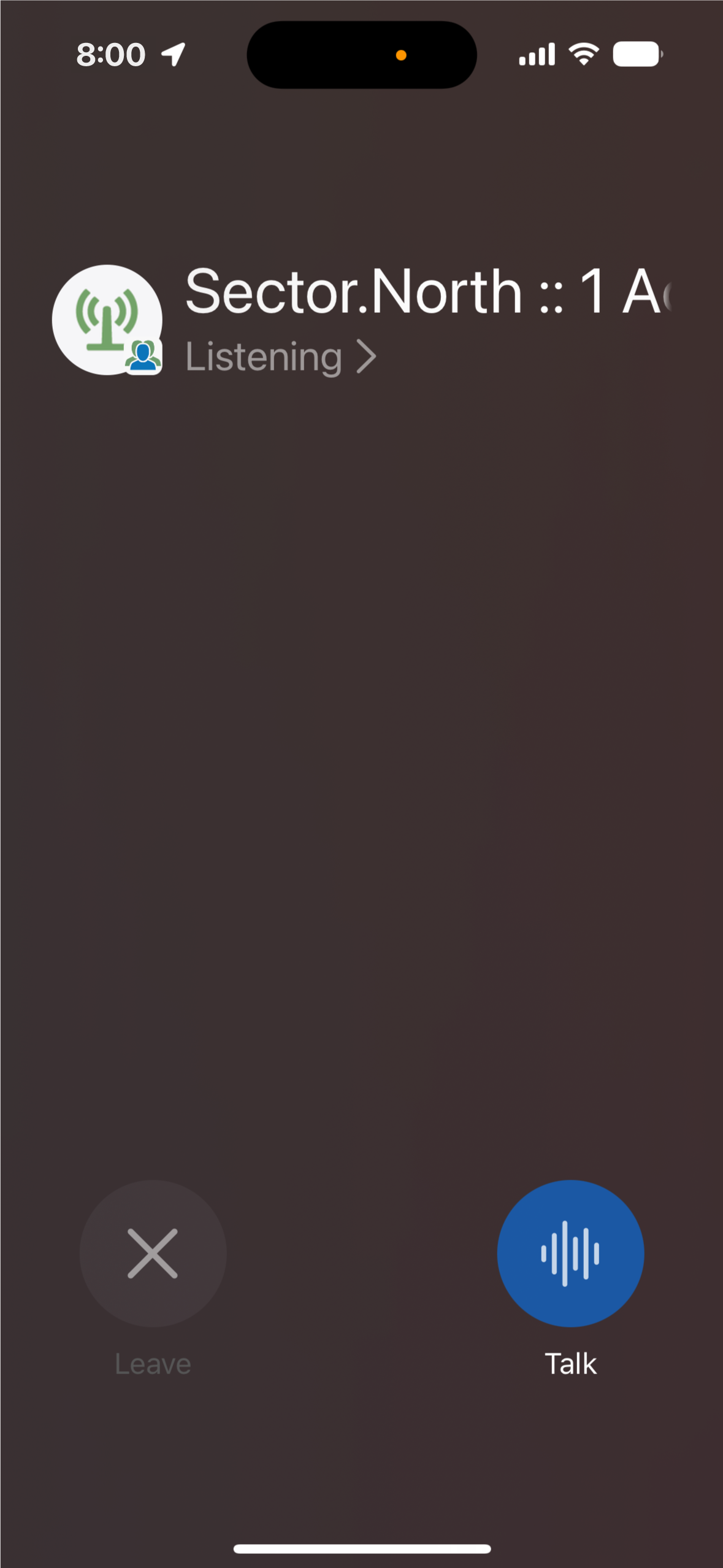 iOS PTT System Interface – ESChat