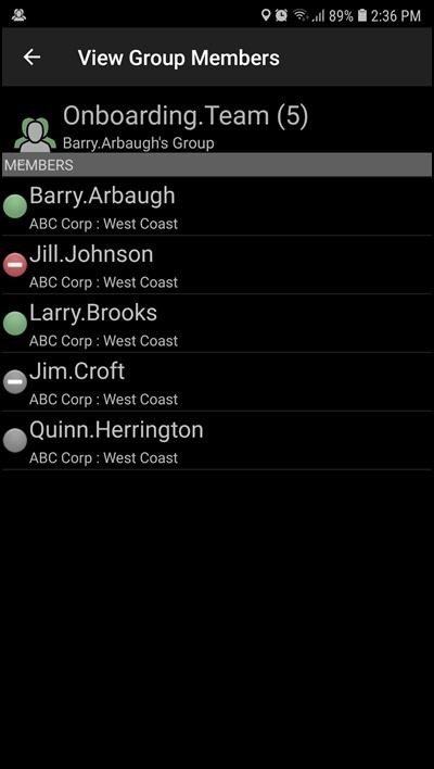Groups Tab Options Eschat
